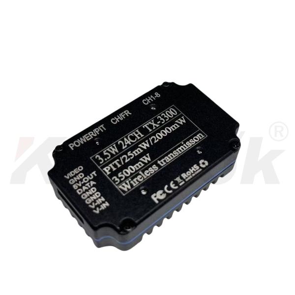 Quality 3.3G 3.5W Drone Video Transmitter 3.3G VTX for FPV Racing Drone Long Distance for sale