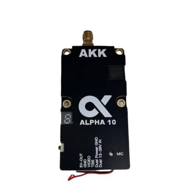 China Akk Alpha 10 5.8ghz Fpv Vtx 10w, 80ch Drone Video Transmitter High Power, Long Range, Stable Signal For  Fpv Racing & Uav Systems for sale
