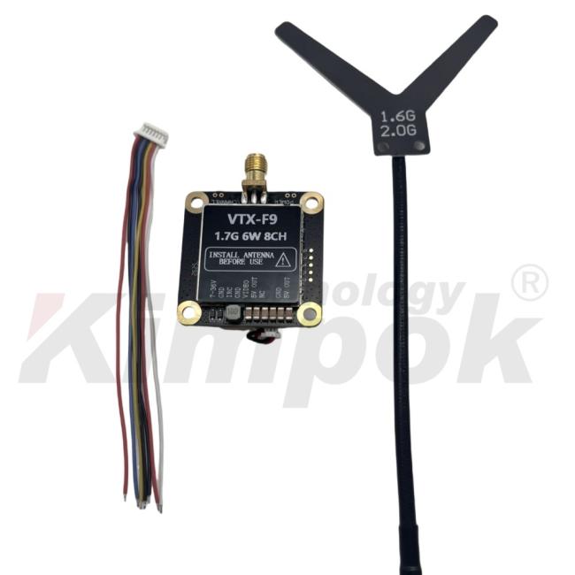 1.7G 6W Drone Video Transmitter detailed components