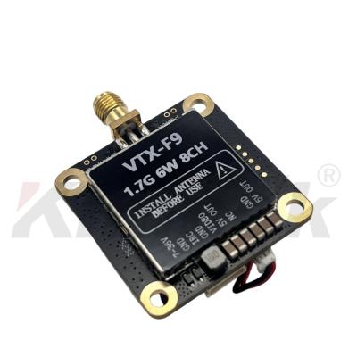 Китай 1.7G 6W Видеопередатчик для дронов высокой мощности для стабильной работы FPV с низкой задержкой продается