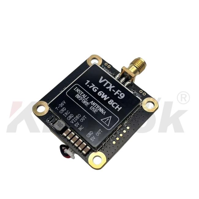 1.7G 6W Drone Video Transmitter side view
