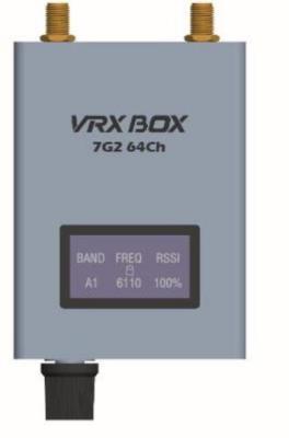 China 6 GHz - 7 GHz VRX FPV Drone Video Receiver 6-7G 64CH 6110-7210MHz for sale