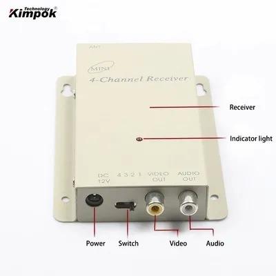 China 1.2GHz 5000mW 4 Channels 12V DC Analog Video Transmitter for Long Range FPV and Wireless Video Transmission for sale