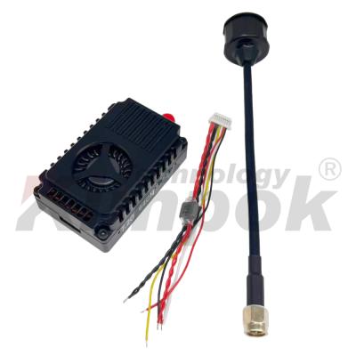 中国 T67 ドローン アナログ ワイヤレスビデオ送信機 - 7W 高出力、6.1-7.2GHz マルチバンド 製品説明 販売のため