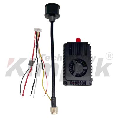 Китай T67 Беспроводной аналоговый видеопередатчик для беспилотных летательных аппаратов - 7 Вт высокой мощности, 6,1-7,2 ГГц продается