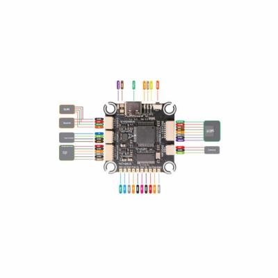China FPV Flight Controller Stack F405 80A with STM32F405 MCU and ICM 42688-P Gyro for Racing Drones for sale