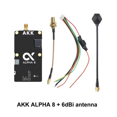 China AKK Alpha 8 8W 5.8G 80CH FPV VTX Wireless Video Transmitter for Racing Drones for sale