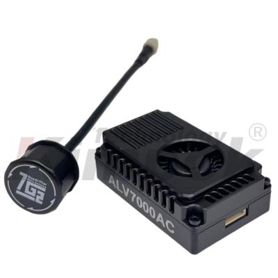 China 6.1-7.2G 7W 64CH FPV VTX Video Transmitter for Long-Range Racing Drones for sale