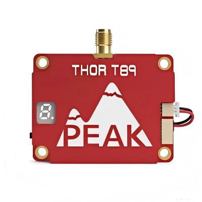 China Ultra Long Range Flight PeakFPV 8.0-8.8G 8000M-8800MHz Thor T89 4W VTX Drone Accessory Video Transmitter Switchable Power 25mW\200mW\800mW\1000mW\4000mW FPV VTX 8000MHz-8800MHz 40CH Low Latency for sale