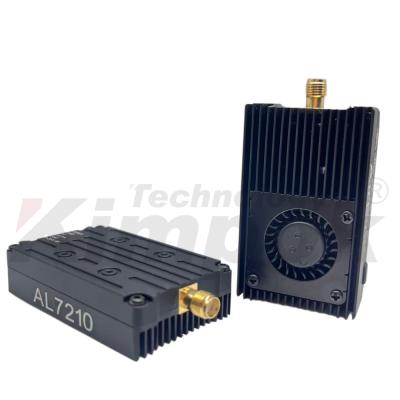 China 7.2G 10W FPV Video Transmitter Ultra Long Range Transmission 7.2G FPV VTX 64CH Drone Parts for sale