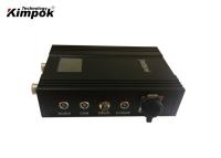 China Backpack COFDM HD Video Transmitter 3~5km Wireless AV Sender with Encryption for sale