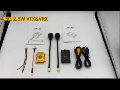 4.5Ghz 20km FPV VTX VRX 2.5W Drone Video Transmitter Receiver Lang bereik