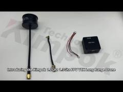 1.2G 5W FPV VTX Высокомощный видеопередатчик для дронов, 1.5 ГГц, модуль VTX для БПЛА, 9 каналов
