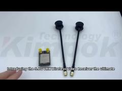 4,9 g 6G VRX Ultra Long Range Immagine mittente da 5,8 g Ricevitore video FPV 80CH RC Parti
