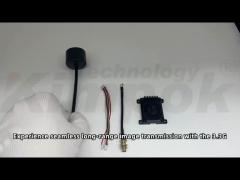 3.3G 4W UAV Videozender Lange Afstand Beeldoverdracht voor RC Onderdelen 3.3Ghz VTX Module