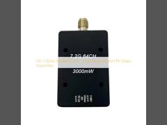 T67 7.2GHz 3W 64CH VTX - 高出力ドローンFPVビデオトランスミッター
