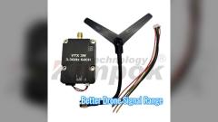 High Power Analog Image Transmission System for Drones