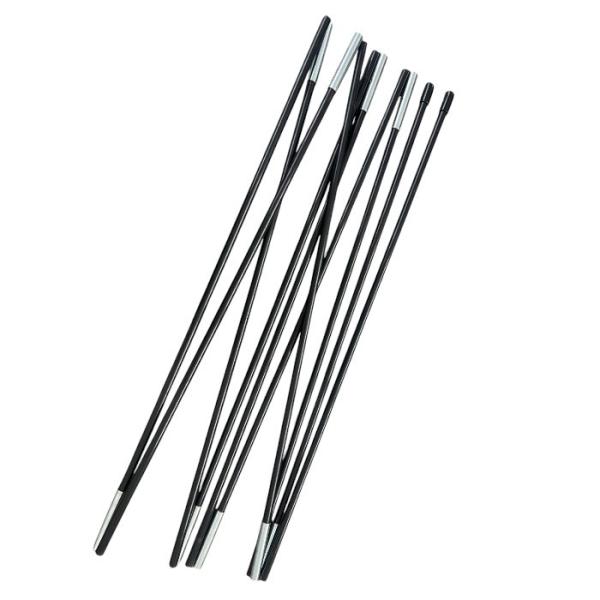 Quality Outdoor High Strength Fiberglass Pultruded Tube FRP Camping Tent Pole for sale
