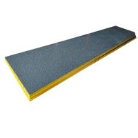Quality Anti Slip Shaped Profiles Fiberglass Deck Boards For Walkway Platform for sale