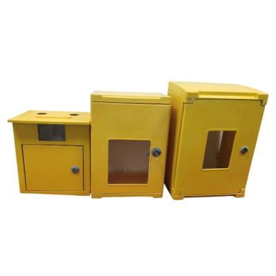 China Custom Fiberglass FRP GRP SMC Electric Meter Box Housing Components for sale