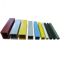 China Fiberglass Rectangular Tube Shaped Profile For Construct for sale