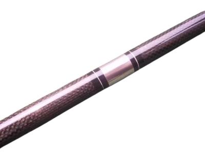 Cina Bastone da biliardo in fibra di carbonio 3K lucido regolabile invece di bastone di legno in vendita