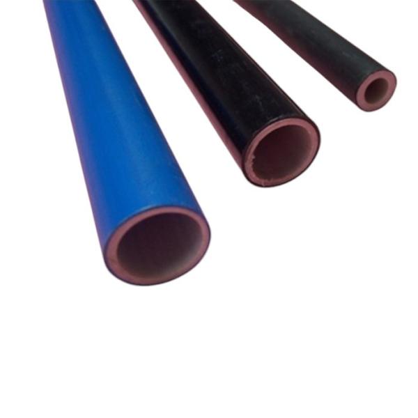 Quality Fiberglass Pipe Pultruded Tube With EVA PVA Plastic Coated For Sports Equipment for sale