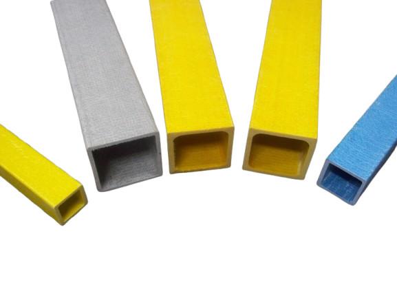 Quality Green House Frame High Strength FRP Structural Fiberglass Square Tube for sale