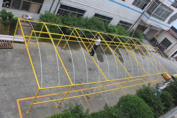 Quality Green House Frame High Strength FRP Structural Fiberglass Square Tube for sale