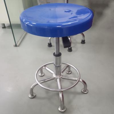 China Blauw Verstelbare SMC Glasvezel Zit Stoel Stoel Componenten Voor Laboratorium Te koop
