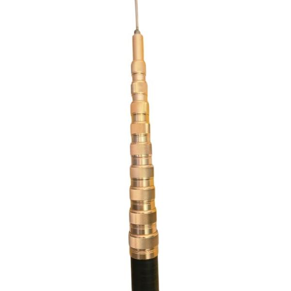 High Strength Carbon Fiber Telescoping Pole Retractable Extendable Pole For Tools