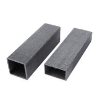 Quality Structural Reinforced Shaped Profiles Pultrusion GRP Fiberglass Rectangular Pipe for sale
