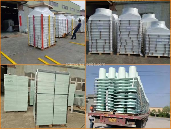 Hochfeste FRP-Ventilatorenhülle      Schwerlastfaserventilgrill für HVAC/Industrie/Marine    UV- und Korrosionsbeständig
