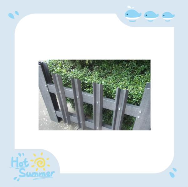 Quality Weatherproof FRP Fiberglass Pultruded Tube Anti-Corrosion Fence Rust-Free Garden Farm Park Residential Maintenance for sale