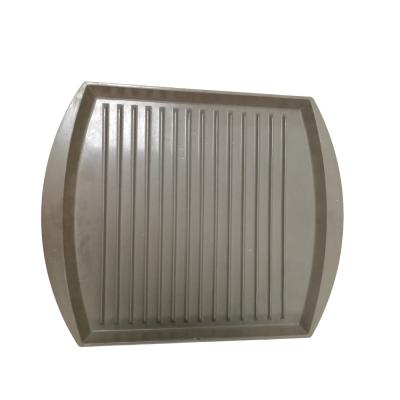 China Custom Fiberglass Reinforced FRP Bar Tray Canteen Tray Non Slip Food Serving Tray for sale