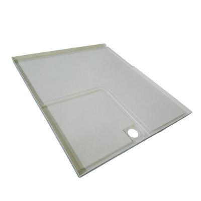 China OEM ODM Customized SMC Shower Tray GFRP Bathroom Shower Base FRP Tray for sale