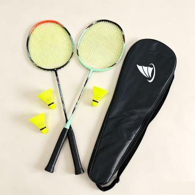 China Factory Direct Single 5U Full Carbon Fiber Badminton Racket Lightweight Training Competition 75-79g for sale