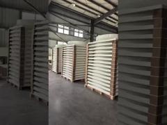 Cubierta de ventilador de FRP personalizada de alta resistencia Grilla de ventilación de fibra de vidrio de alta resistencia para uso HVAC / industrial / marino Resistente a los rayos UV y a la corrosión
