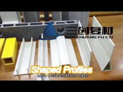fiberglass rectangular tube shaped profile for construct