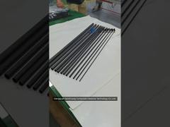 6mm-200mm 3k plain twill glossy wrapped carbon fiber pipe for drone accessories