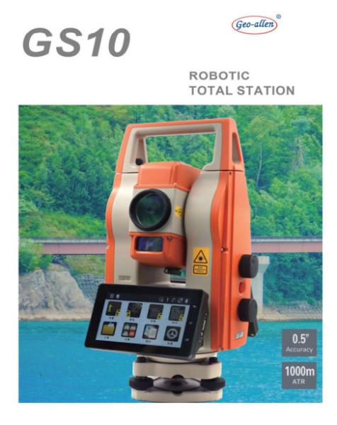 GS10 Geoallen Robotic Total Station 1000m Prismless