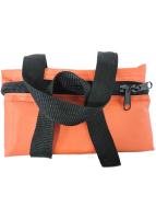 China SB-3 Orange Tool Kit Bag 20cm x 20cm x 12cm 160g Rain-Proof Cotton/Polyester for Prism Sets for sale