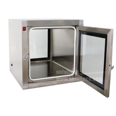 China Paso de acero inoxidable de 1PH 60Hz GMP a través de la ventana 220V de la transferencia de las cajas en venta