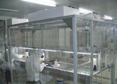 Cina Stanza pulita della classe 100 di FFU, locali senza polvere modulari di Hardwall di griglia di T in vendita