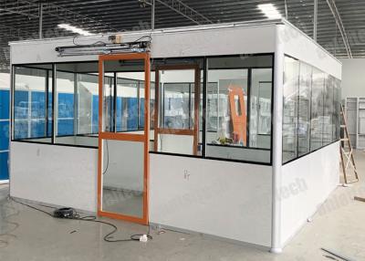 Cina Stanza pulita del pannello a sandwich di 400LUX 0.45m/S, 30kw locale senza polvere modulare di iso 7 in vendita