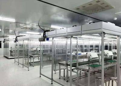 Cina Operazione facile 2x2ft del pavimento della classe 100 di Softwall del cellulare A RESINA EPOSSIDICA della stanza pulita in vendita