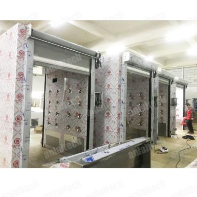 Cina porta di rotolamento automatica 350kg modulare del carico della doccia di 0.5m/S 0.3μM Stainless Steel Air in vendita