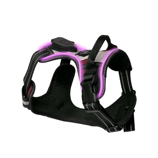 Quality Reflective Strips No Pull Dog Harness Adjustable Fit Comfortable Padding Suitable for Evening Walks and Training Sessions for sale