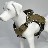 Quality Reflective Adjustable Dog Harness Enhancing Safety During Early Morning or Late for sale