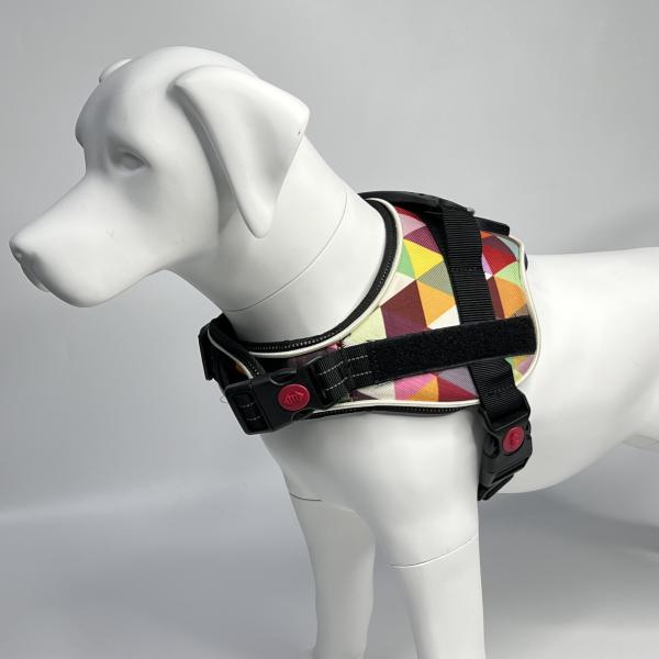 Quality Soft Padded Dog Harness Adjustable Straps Durable Breathable Mesh Design Perfect for Daily Walks and Outdoor Activities for sale
